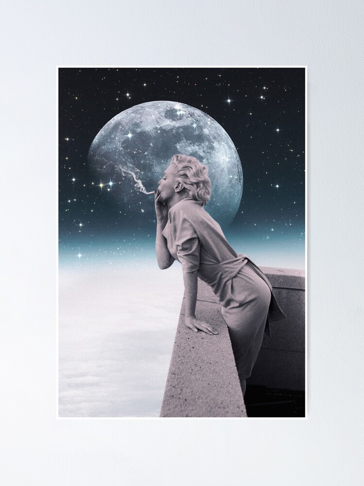"Norma Monroe Retro Future Space" Poster for Sale by Dani-Moffet ...
