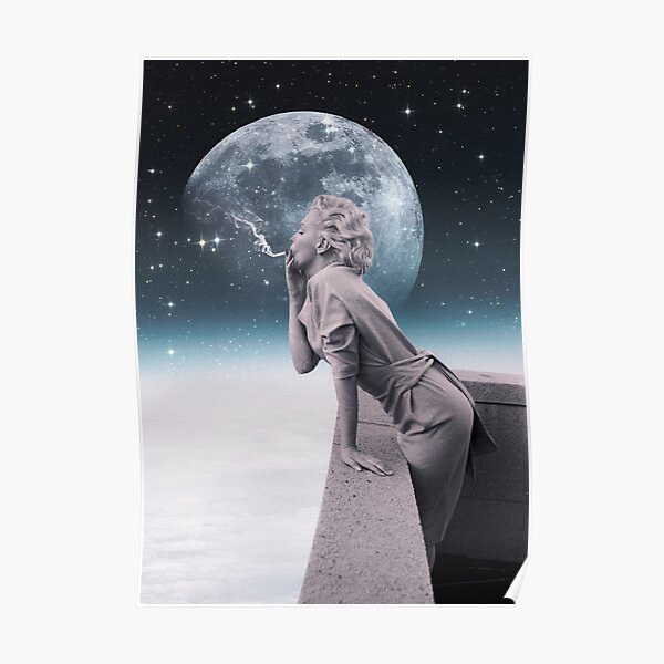 "Norma Monroe Retro Future Space" Poster for Sale by Dani-Moffet ...