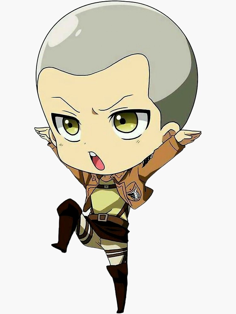 "Connie Springer Chibi AOT" Sticker for Sale by KimberlyWeeb | Redbubble