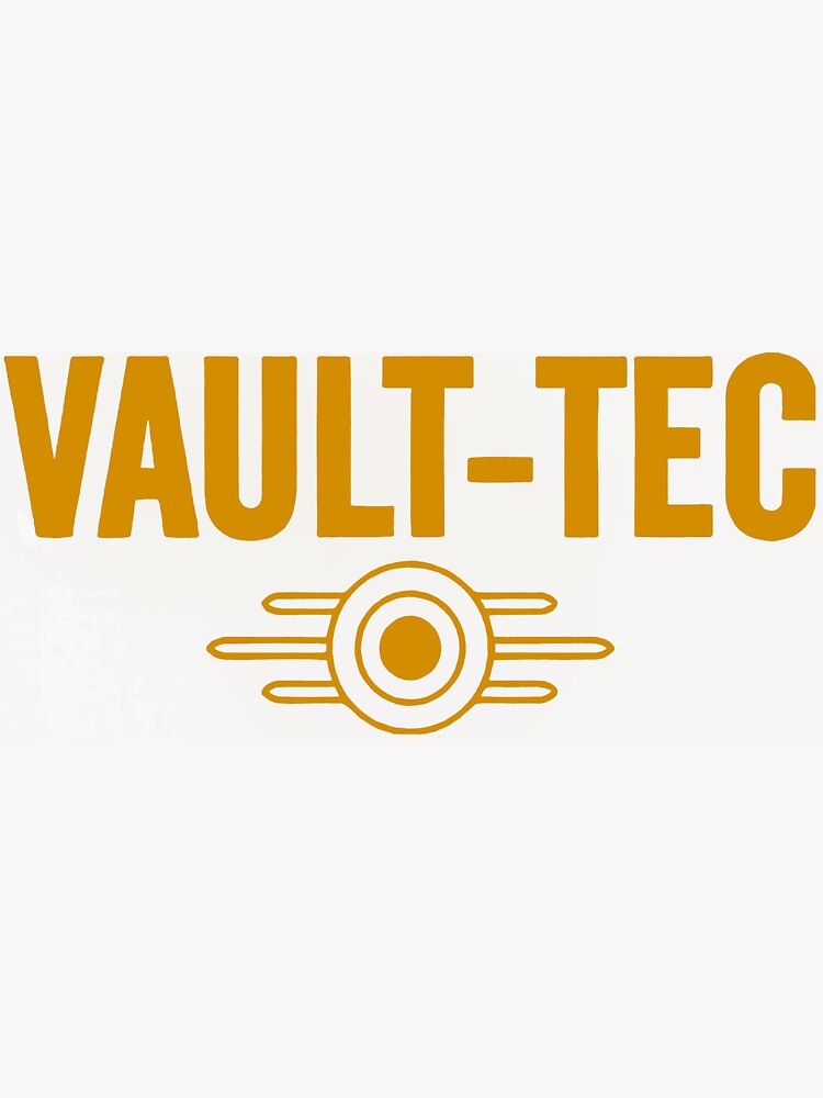 "Worn Vault tec Logo-2400" Sticker for Sale by ElnaDoyle | Redbubble