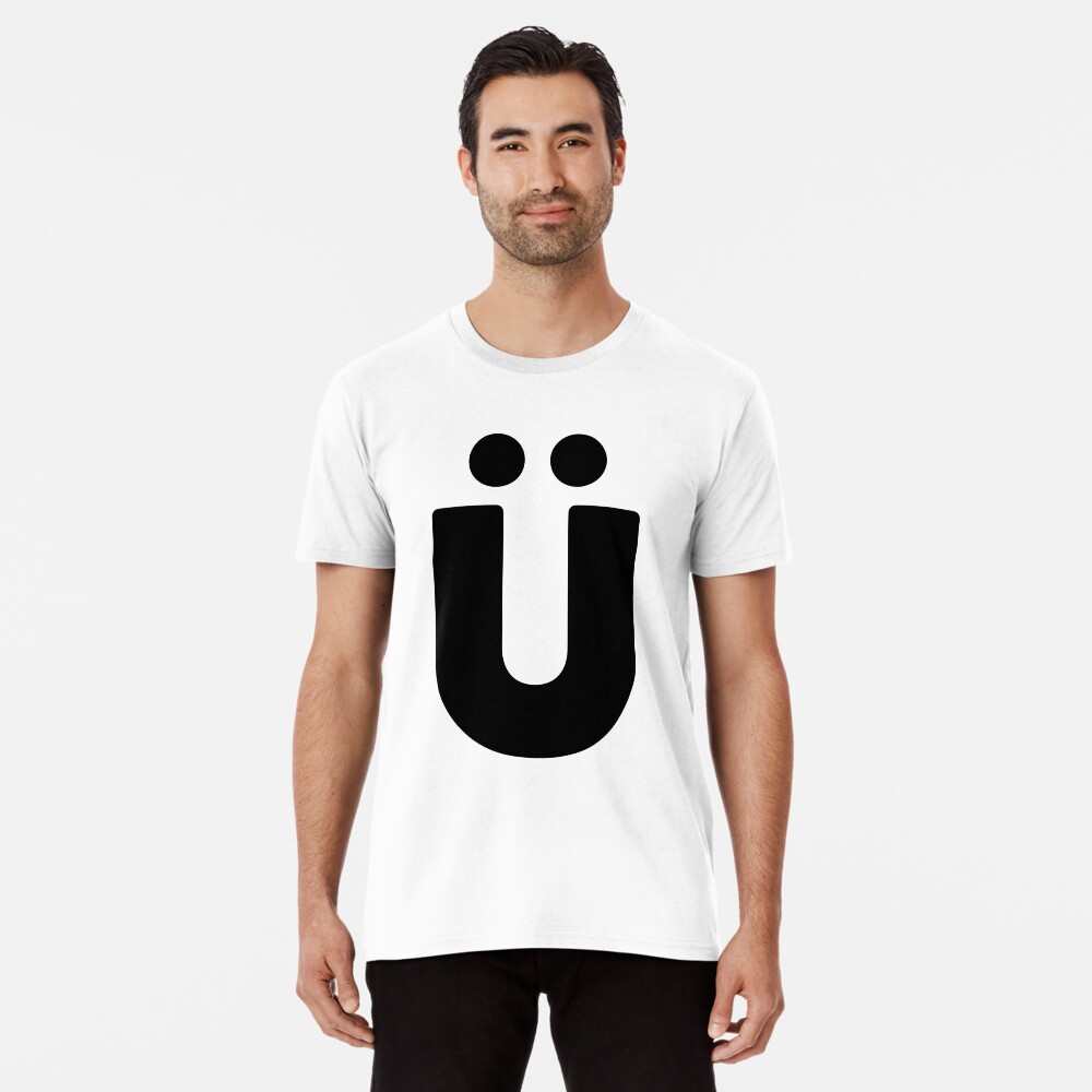 "Ü - U Umlaut Letter" Poster for Sale by trendingatees | Redbubble