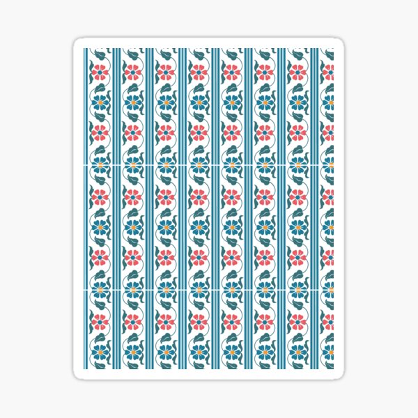 "Traditional patterns" Sticker for Sale by MYWMC | Redbubble