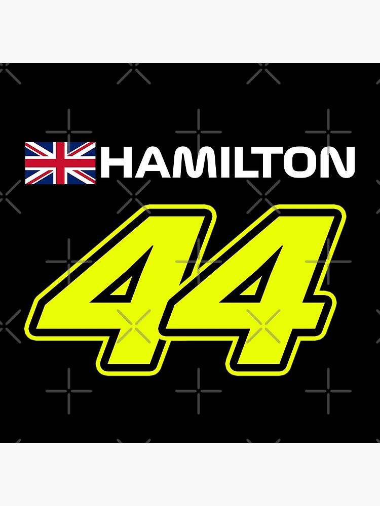 "Lewis Hamilton 44 Yellow Mercedes F1 2022" Poster for Sale by ...