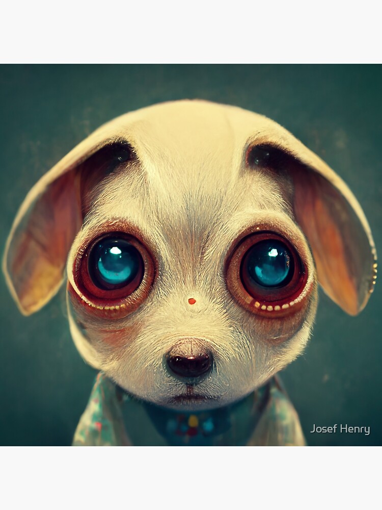 "Sad Dog Boy" Poster for Sale by Josef-Henry | Redbubble