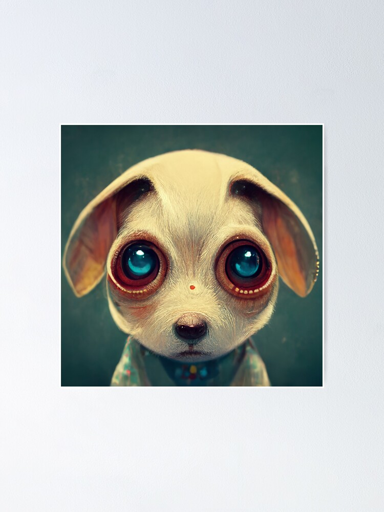 "Sad Dog Boy" Poster for Sale by Josef-Henry | Redbubble