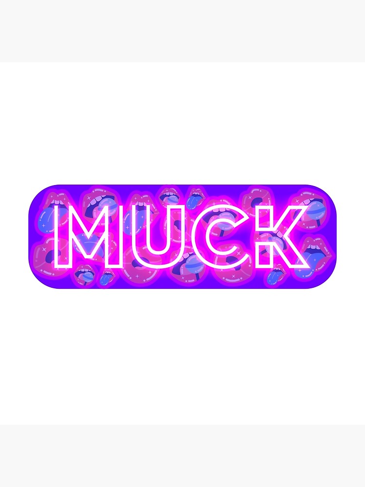 ""MUCK"" Poster for Sale by YalcinPub | Redbubble