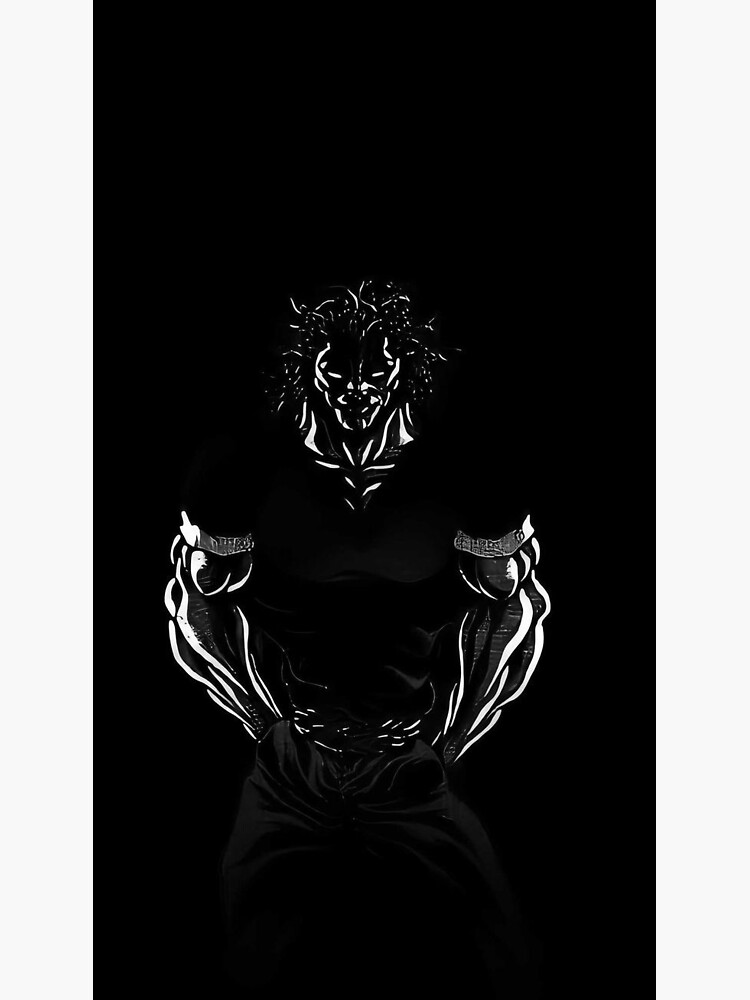 "Yujiro Hanma" Sticker for Sale by TheCurlySamurai | Redbubble