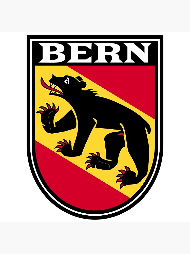 Póster «Escudo de armas del cantón de Berna - Insignia de Suiza» de ...