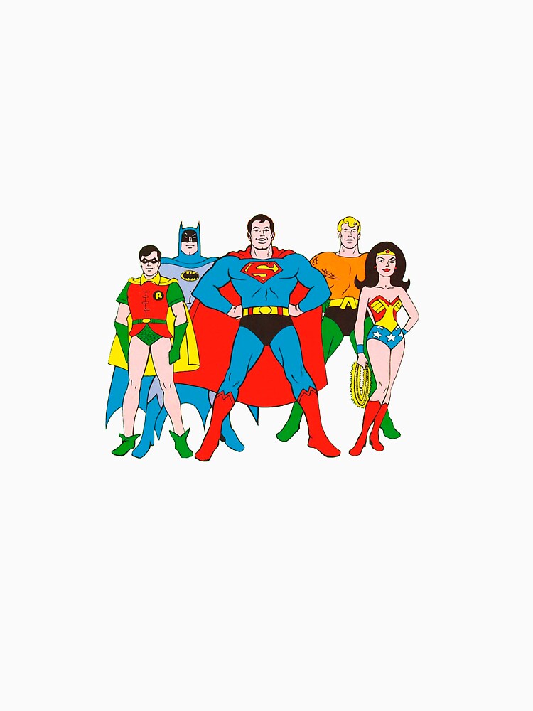 "super friends" T-shirt for Sale by micorreo | Redbubble | super ...