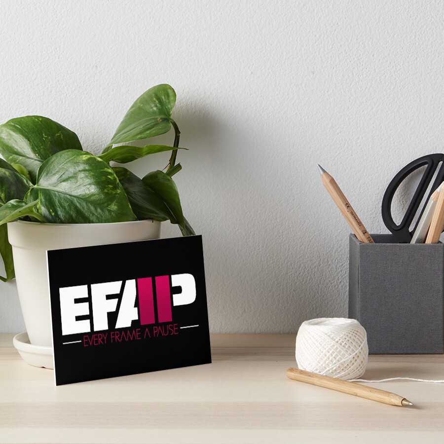"EFAP Logo" Art Board Print for Sale by impostormerch | Redbubble