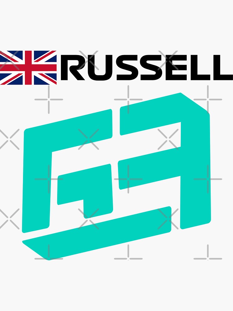 "George Russell Mercedes AMG 2022 " Sticker for Sale by larsmeijer11 ...