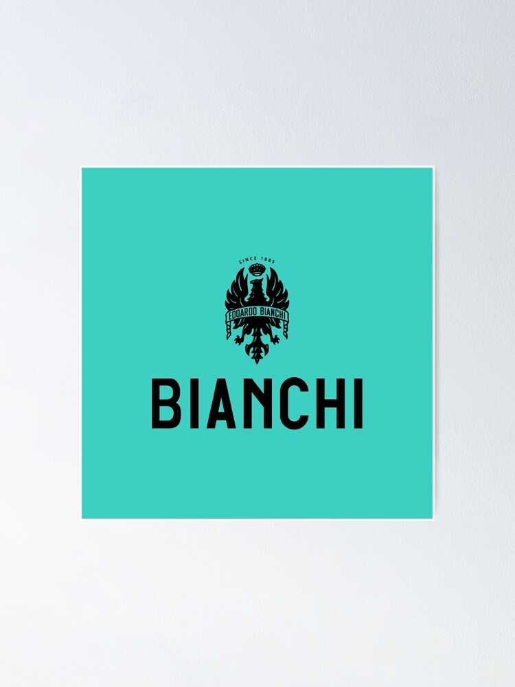 "black bianchi logo" Poster for Sale by zoeknowles6 | Redbubble