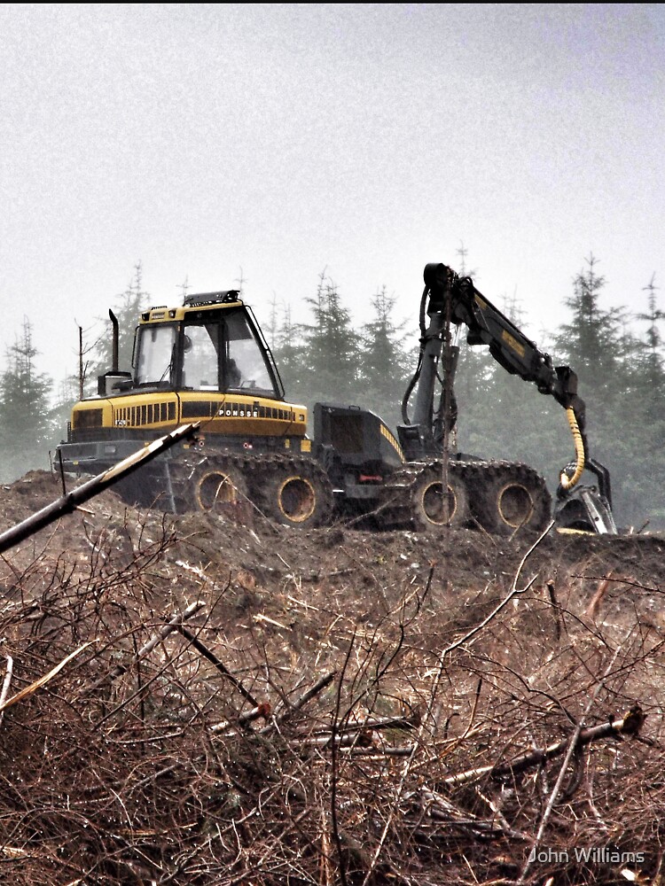 "Logging Machine" T-shirt for Sale by Johnmfc81 | Redbubble | ponsse t ...