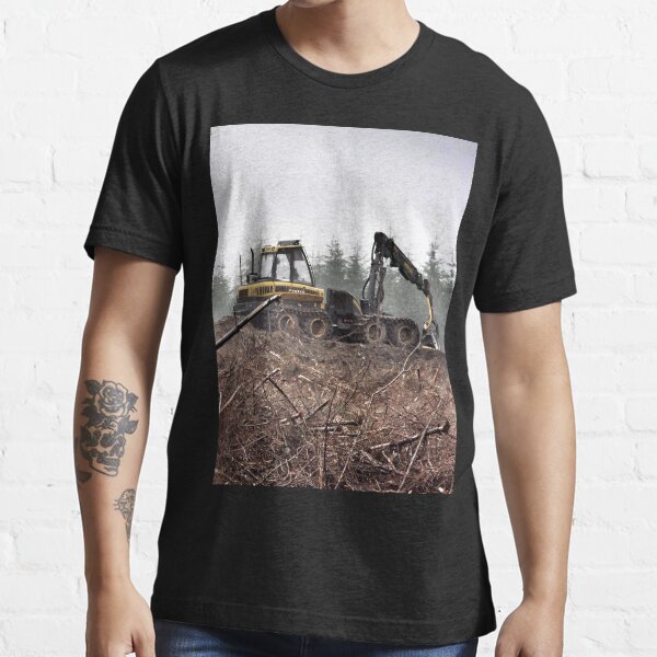 "Logging Machine" T-shirt for Sale by Johnmfc81 | Redbubble | ponsse t ...