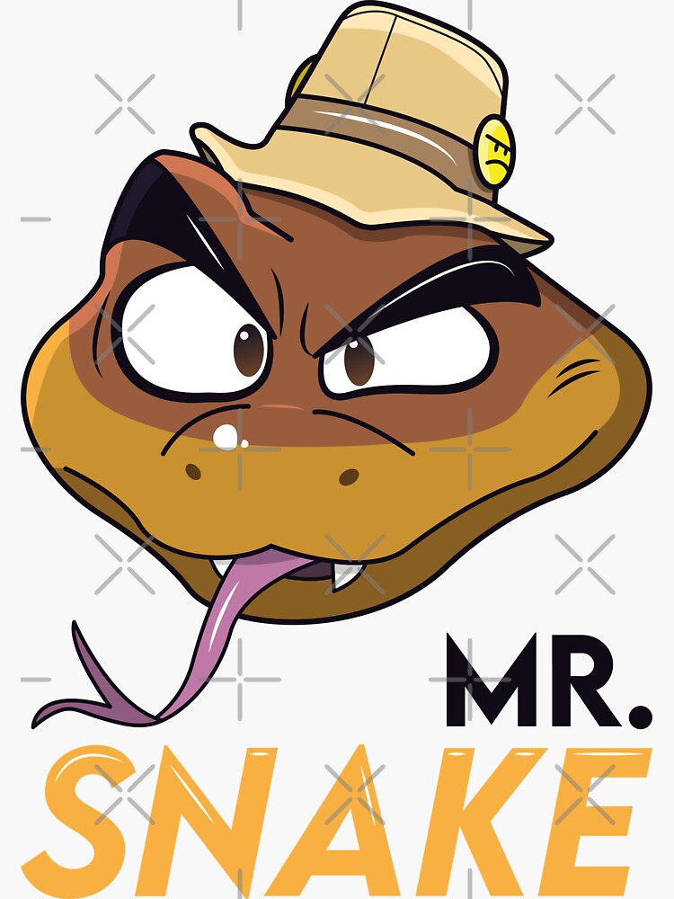 "Mr. Snake - The Bad Guys" Sticker by Necronder | Redbubble