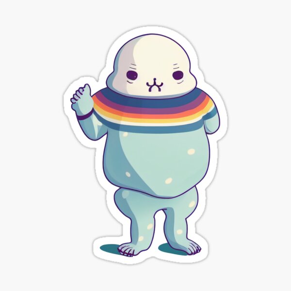 "weird guy but fun outfit" Sticker for Sale by Infinitone | Redbubble