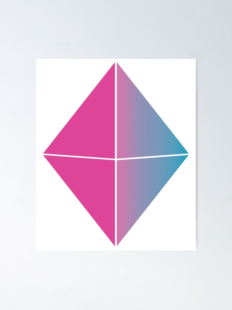 "Prism Multicolor Shaded" Poster for Sale by Syed-Faizan-Ali | Redbubble