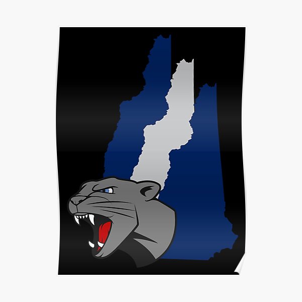 "New Hampshire Border, Wildcats" Poster for Sale by LatterDaze | Redbubble