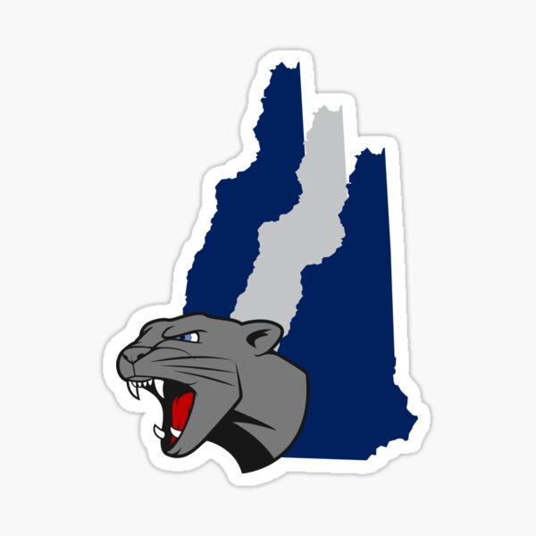 "New Hampshire Border, Wildcats" Sticker for Sale by LatterDaze | Redbubble