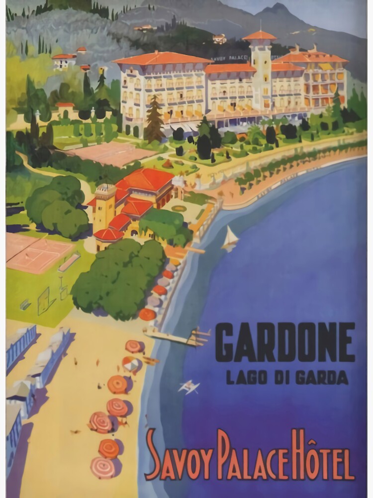 "Lake Garda " Sticker for Sale by ExelArt | Redbubble