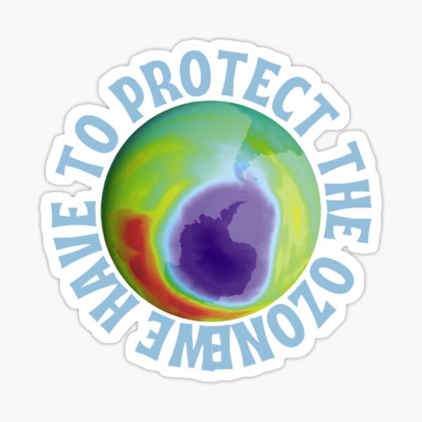 "Ozone Layer" Sticker for Sale by reyadrrj | Redbubble