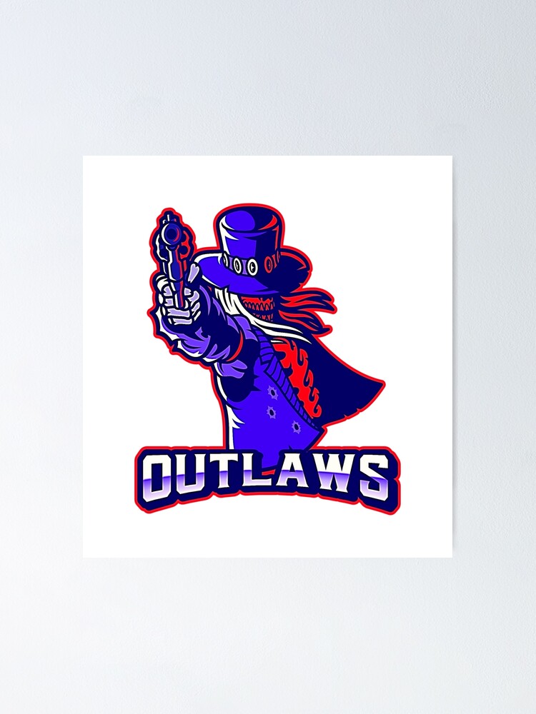 "Outlaws One Team" Poster for Sale by Rorulent | Redbubble