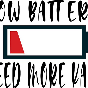 "Low Battery Need more Kava" Sticker for Sale by PacificPride | Redbubble