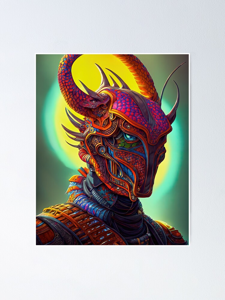 "Dragon Hunter" Poster for Sale by Limitless-psai | Redbubble