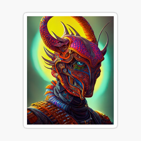 "Dragon Hunter" Sticker for Sale by Limitless-psai | Redbubble