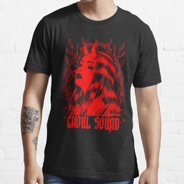 "Ghoul squad grunge goth aesthetic dark academia " T-shirt for Sale by ...