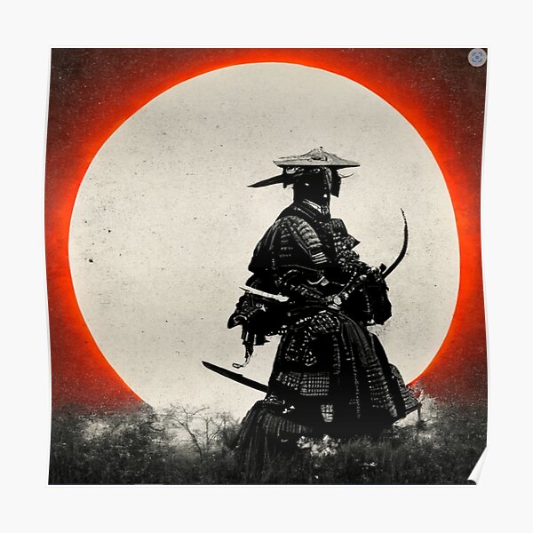 "Japanese Samurai " Poster for Sale by DoomDesires | Redbubble