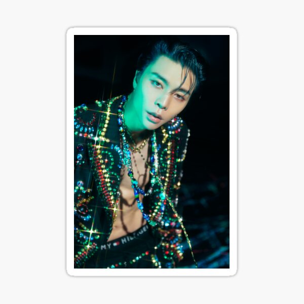 "JOHNNY NCT 127 질주 (2 Baddies) - The 4th Album" Sticker for Sale by ...