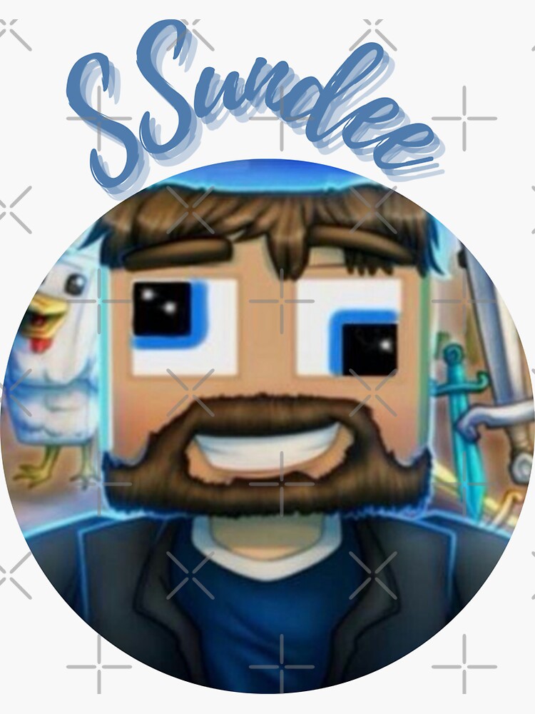 "ssundee" Sticker for Sale by Elza-Steuber | Redbubble