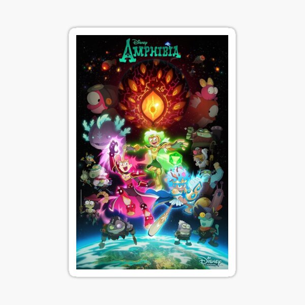 "Amphibia Calamity Powers" Sticker for Sale by wlinder | Redbubble