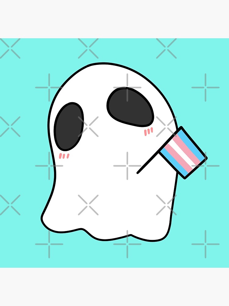 "Transgender Ghost" Poster for Sale by spadesir | Redbubble