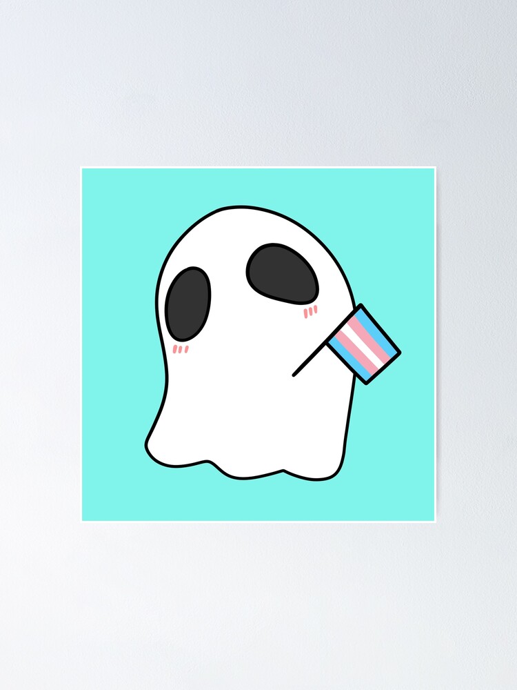 "Transgender Ghost" Poster for Sale by spadesir | Redbubble