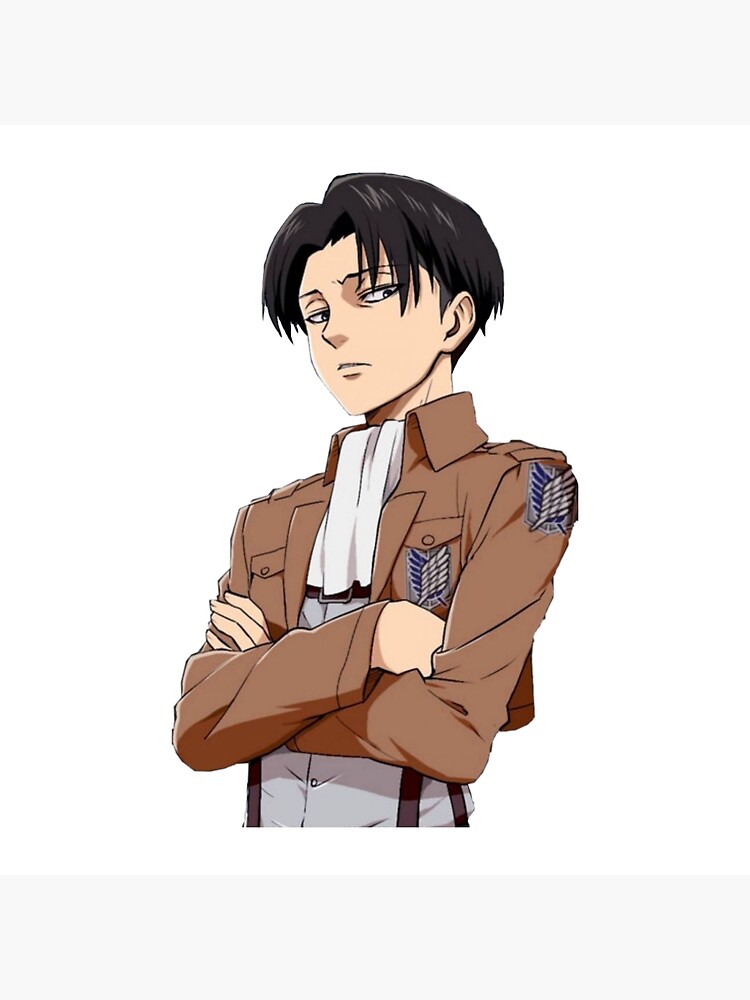 "Levi Ackerman Sticker Design for Tshirt & Hats & Covers " Poster for ...