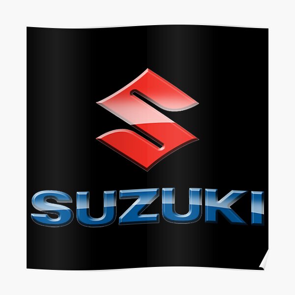 "Top Famous Suzuki Logo" Poster for Sale by zayanima | Redbubble