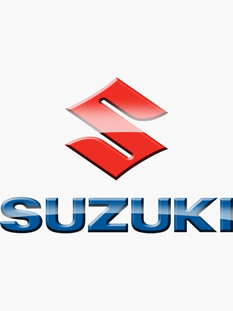Pegatina «Logotipo de Suzuki famoso superior» de zayanima | Redbubble
