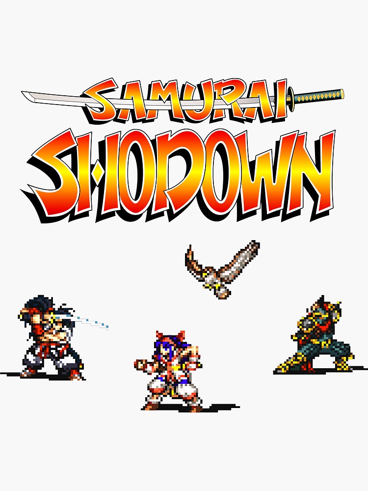 Pegatina «Samurai Shodown - Samurai Spirits - Pixel ART» de ...
