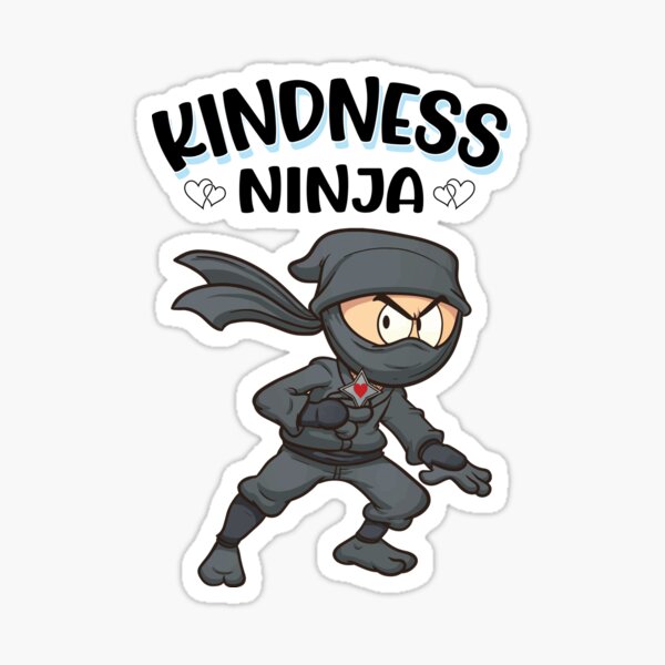 "Unity - Kindness Ninja" Sticker for Sale by reedae | Redbubble