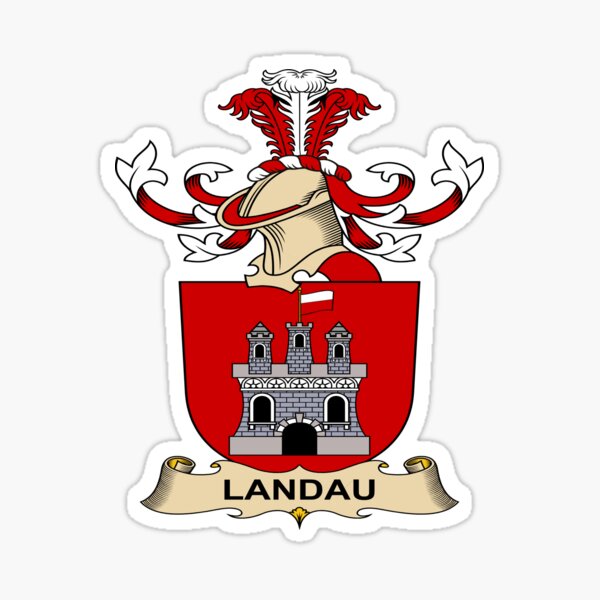 Landau Stickers | Redbubble