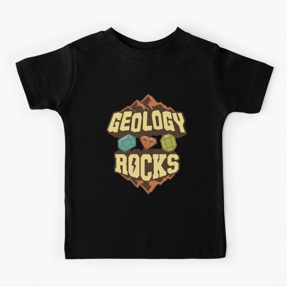 "Geology Rocks" Kids T-Shirt for Sale by VomHaus | Redbubble