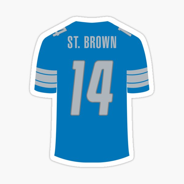 "Amon-Ra St. Brown - Detroit Lions" Sticker for Sale by OnTargetSports ...