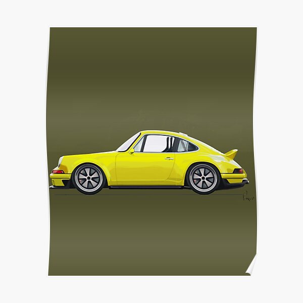 "Porsche Singer 911 DLs" Poster for Sale by StephanCordes | Redbubble