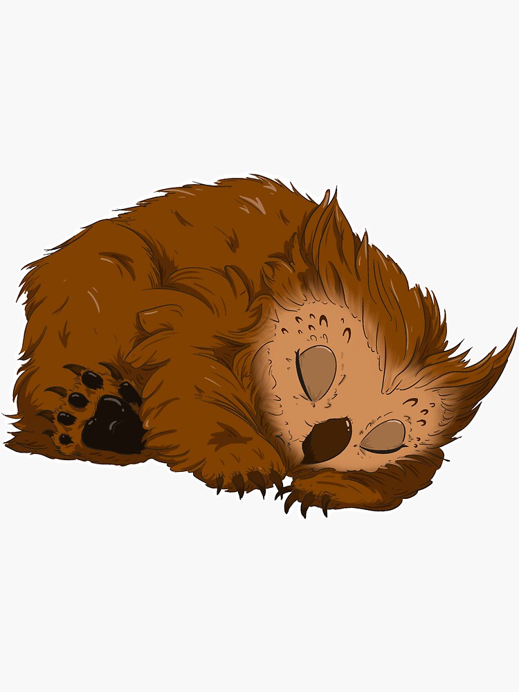 "Owlbear Cub " Sticker for Sale by mjester28 | Redbubble