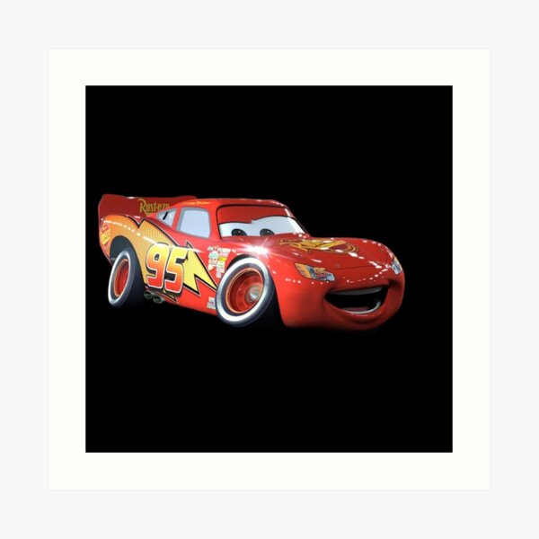 "Lightning Mcqueen " Art Print for Sale by ALAnimes | Redbubble