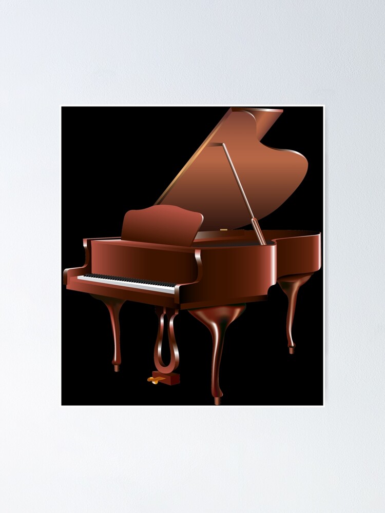 "The Grand Piano Tank Top" Poster for Sale by campaharpsp | Redbubble