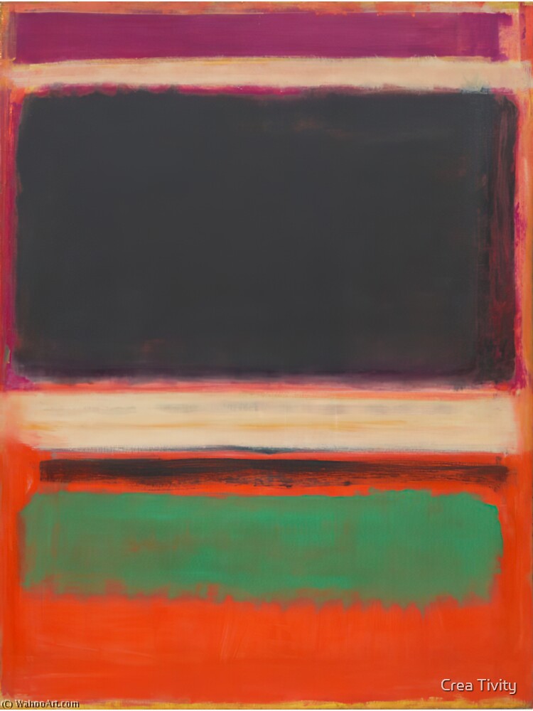 "Mark Rothko artwork" Sticker for Sale by Reda-Design | Redbubble