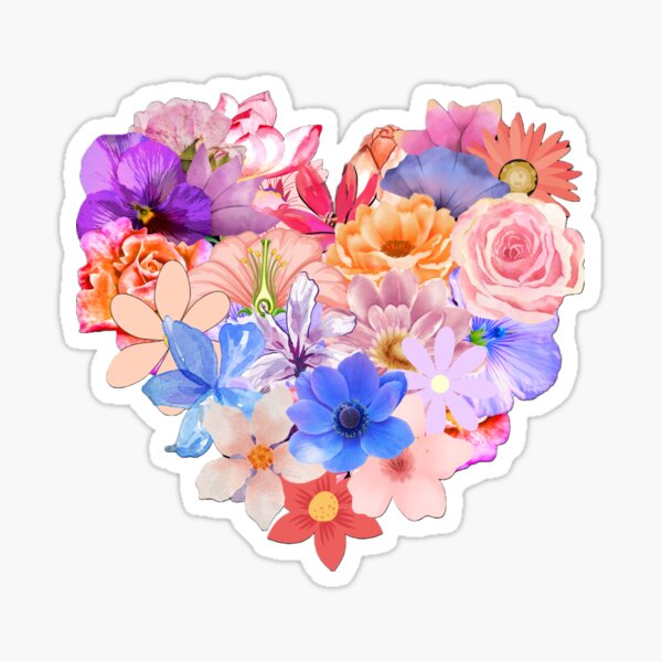 "Flower Power" Sticker for Sale by AuroraArtistry | Redbubble